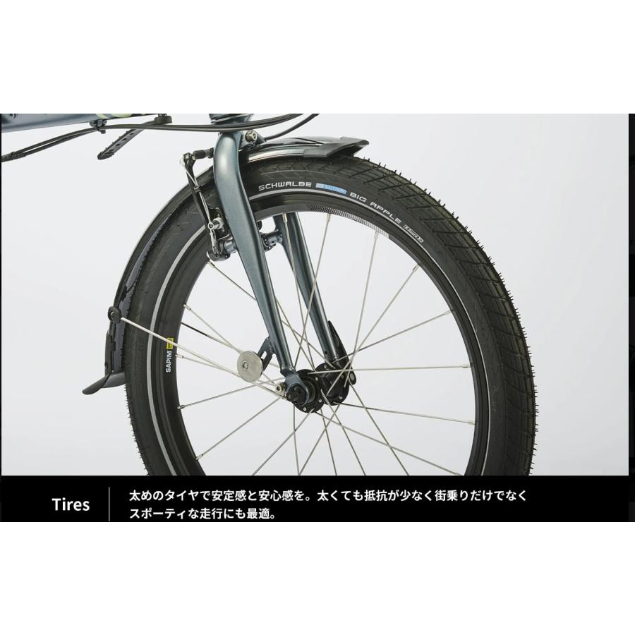 DAHON TERN : 2025 Link D8 Satin Steelgrey リンク サテンスティールグレー 折りたたみ自転車 20インチ : Lost&Found Bicycles ...