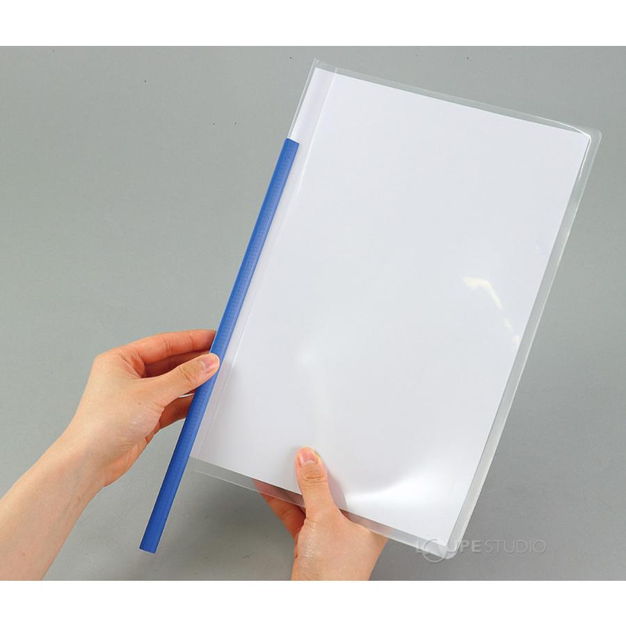 ファイル クリア a4 レール式クリアファイル 10冊組 文具 収納 書類 整理 学校 教材 仕事 学生 持ち運び 本みたい : ルーペ ...