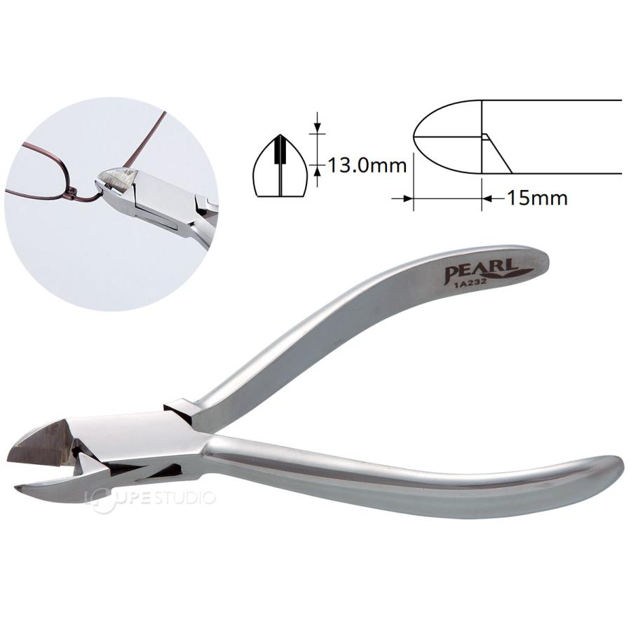 工具 メガネ 眼鏡 フレーム 加工 修理 調整 ニッパー A-232 :pr-1772:ルーペスタジオ - 通販 - Yahoo!ショッピング