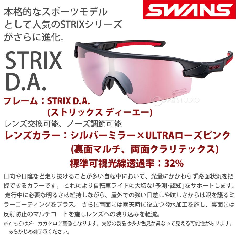 サングラス STRIX D.A.フレーム F-STX DA+ L-STX DA-4417 ROP ウルトラレンズ 両面撥水 ミラーレンズ SWANS : sw-ss-390 : ルーペスタジオ ...