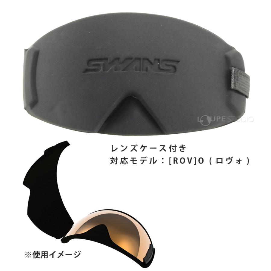 スノーゴーグル ROVO ロヴォ モデル専用スペアレンズ 曇り止め ダブルレンズ 調光レンズ LRV-5194 GDLSM SWANS スワンズ : sw-wg-28 : ルーペスタジオ ...
