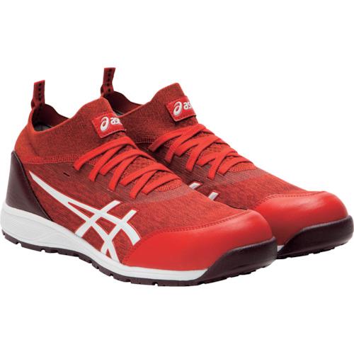 ASICS ウィンジョブ CP213 TS ファイアリーレッド×ホワイト 27.5cm [1271A052.600-27.5] 1271A052.60027.5 販売単位：1 送料無料 ...