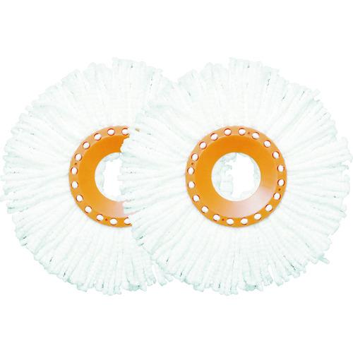 IRIS 536509 回転モップスペアヘッド KMO-K2P オレンジ [KMO-K2P] KMOK2P 販売単位：1 : ルーペスタジオ - 通販 - Yahoo!ショッピング