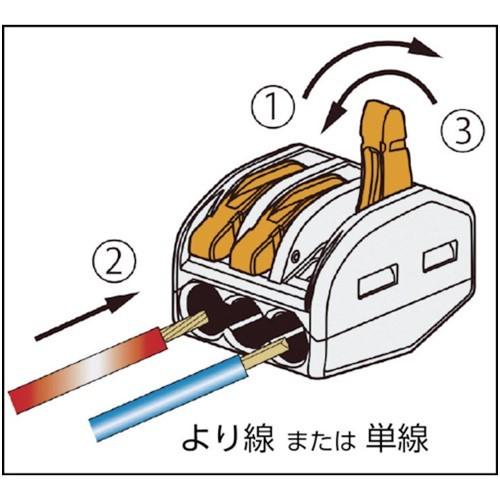 WAGO WF-5 より線・単線接続可能コネクタ 5穴用 5個入 [WF-5BP] WF5BP 販売単位：1 :TRS-9BFU:ルーペスタジオ - 通販 - Yahoo!ショッピング