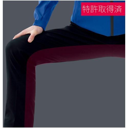 ミドリ安全 VERDEXCEL ストレッチ防寒スラックス VE2007 下 ネイビー L