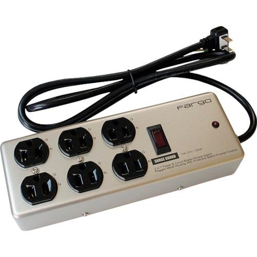 オフィス用タップ Fargo スチールタップ AC6個口 シルバー [PT406SV] PT406SV 販売単位：1 送料無料 :TRS-DJBJ:ルーペスタジオ - 通販 - Yahoo ...