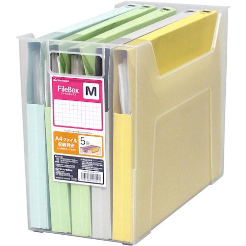 JEJアステージ ファイルボックスM クリア [153592] 153592 販売単位：1 : ルーペスタジオ - 通販 - Yahoo!ショッピング