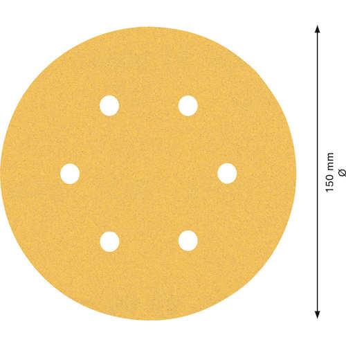 ボッシュ ランダムアクションサンダーペーパー C470 150mm #60/120/240 計6枚入り [2608900822] 2608900822 販売単位：1 : trs-exdt ...