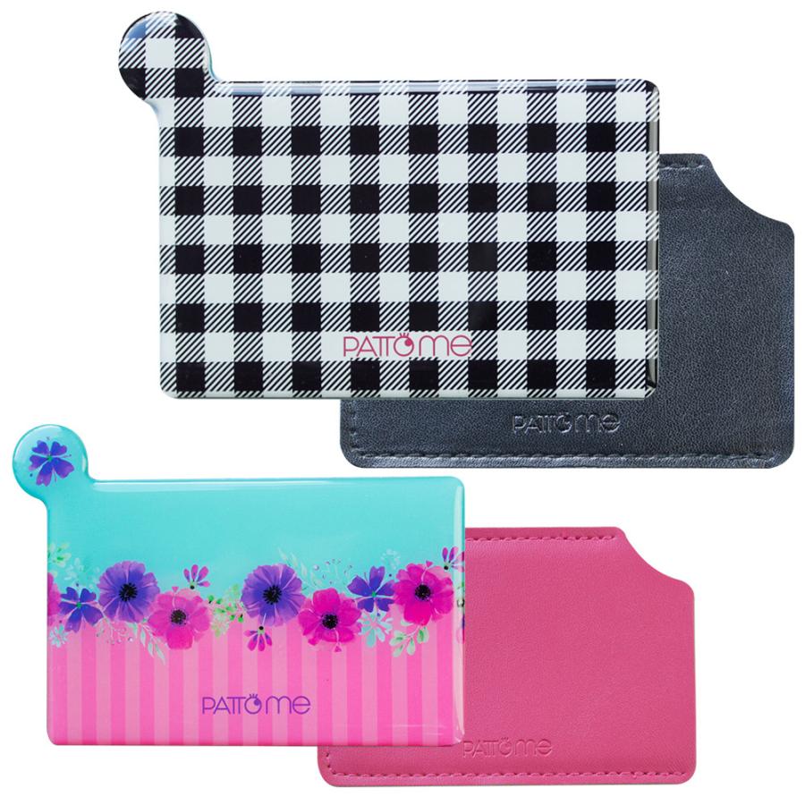 ヤマムラ ポケットミラー ステンレスミラー ノーマル長角型 PATTO ME YPM-001 ミラー 割れない 鏡 かわいい おしゃれ カード型 女の : ルーペスタジオ - 通販 ...