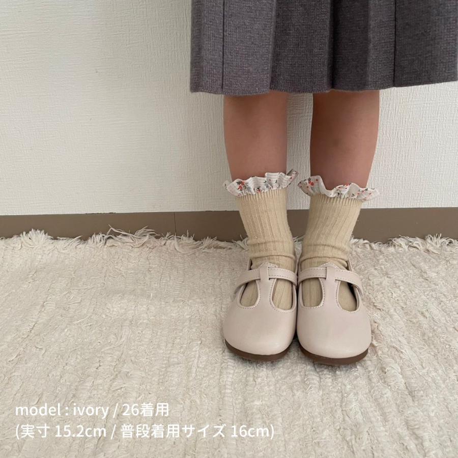 ベビー キッズ 靴 t-strap shoes Tストラップ シューズ レザー 合皮 皮 おしゃれ かわいい 女の子 男の子 12~18cm 子供 こども シンプル お出かけ イベント ...