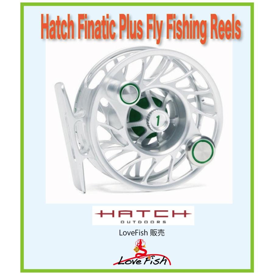 フライリールHatch Finatic Plus Fly Fishing ReelsH1P-CG-MA税/国際送料込み : LoveFish ...