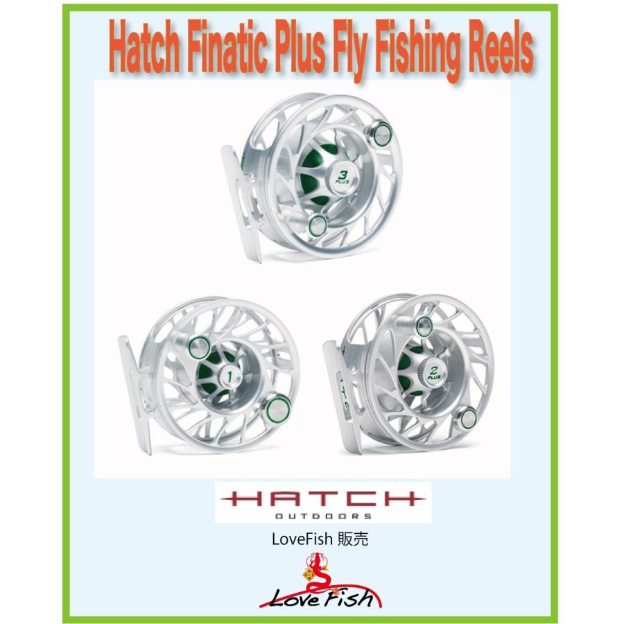 フライリールHatch Finatic Plus Fly Fishing ReelsH3P-CG-LA税/国際送料込み : LoveFish ...