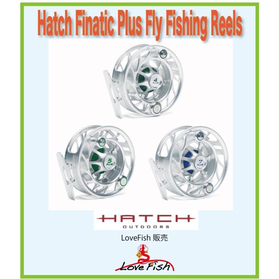 フライリールHatch Finatic Plus Fly Fishing ReelsH7P-CB-LA税/国際送料込み : LoveFish ...