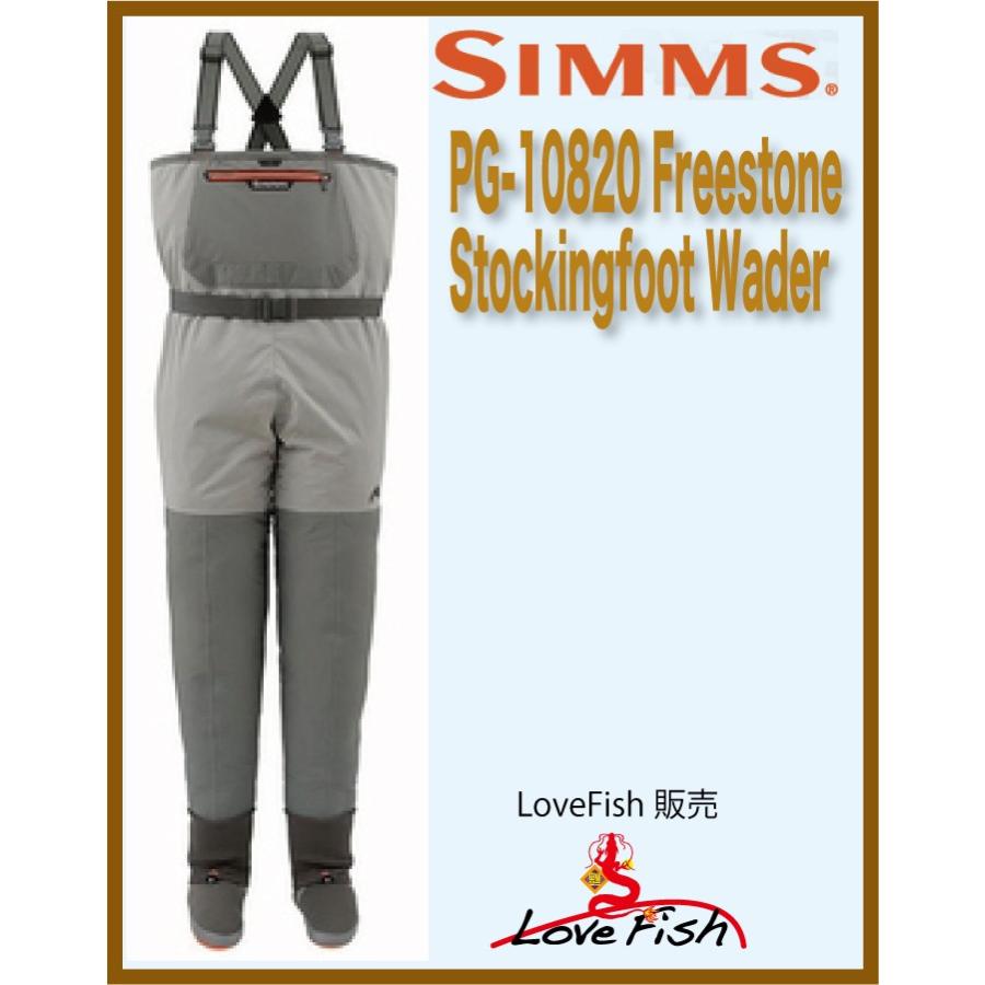 Simmsの安価モデルはこれ！ PG-10820 Freestone Stockingfoot Wader税/国際送料込み : LoveFish - 通販 - Yahoo!ショッピング