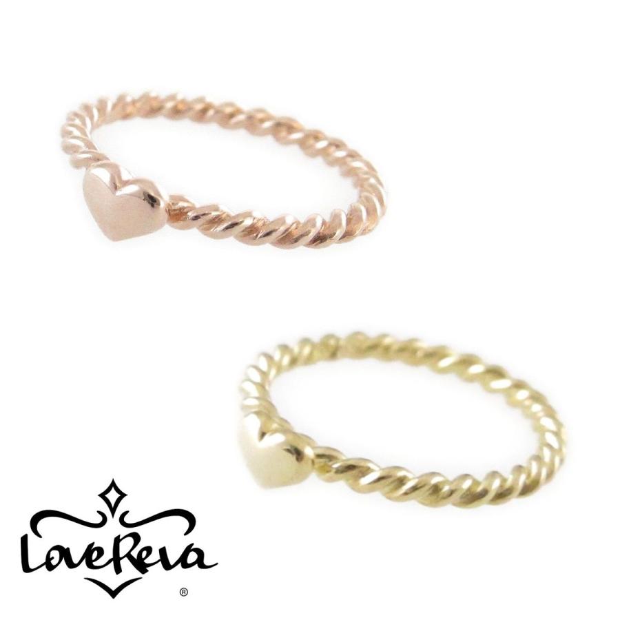 K10 ハート ツイスト ピンキーリング レディース LoveReva ラブレバ 1402 : lr-rnk10-1402 : LoveReva - 通販 - Yahoo!ショッピング
