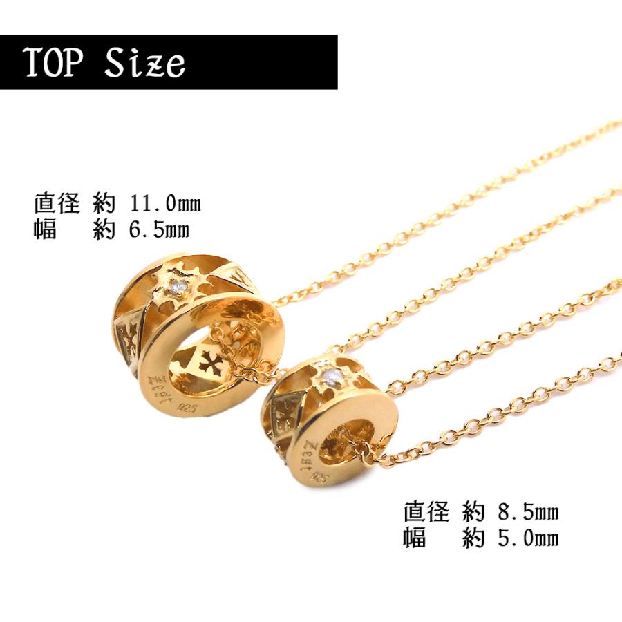 ペアネックレス ダイヤモンド ゴールド K23RGP オリジナル刻印 可能 シルバー925 プレゼント ロイヤル スタッグ ゼスト ペアアクセサリー SN26-021-022 : LOVERS ...