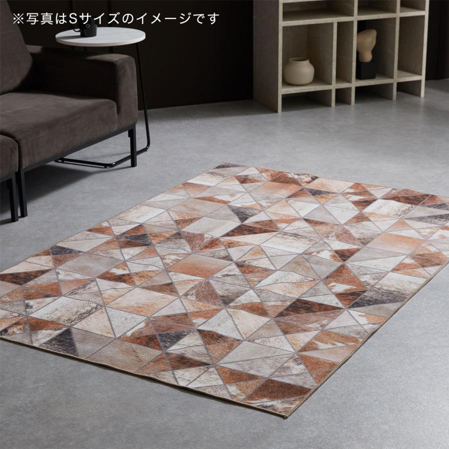 LOWYA ラグ ラグマット カーペット 洗える 滑り止め付 おしゃれ 高級感 200×250cm 水洗い マット 長方形 ワンルーム 一人暮らし 柄 アニマル柄 : LOWYA(ロウヤ ...