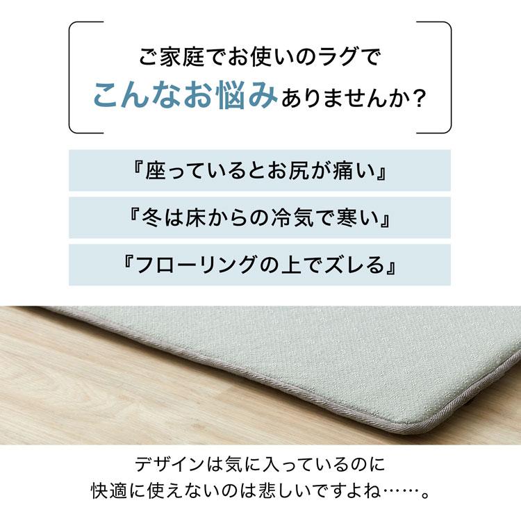 LOWYA アンダーラグ 下敷き専用 170×230 L カーペット 絨毯 防音効果 床冷え防止 オールシーズン 滑り止め付き シンプル 一人暮らし : LOWYA(ロウヤ)Yahoo ...