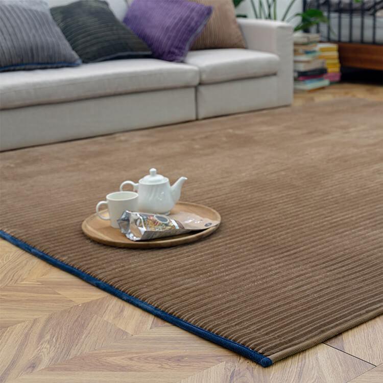 LOWYA（ロウヤ） ラグマット カーペット コーデュロイ調ボンディングラグ 190×240 Lサイズ ブラウン グレー カーキ : LOWYA(ロウヤ)Yahoo!ショッピング店 - 通販 ...