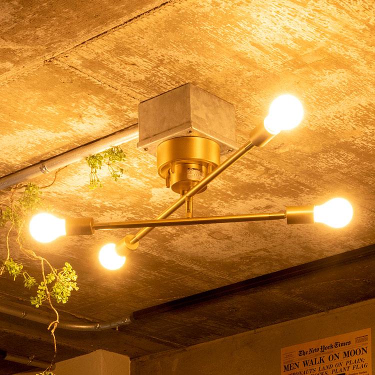 LOWYA シーリングライト 4灯 LED 照明器具 レールライト 天井照明 真鍮 ブラック ホワイト : LOWYA(ロウヤ)Yahoo!ショッピング店 - 通販 - Yahoo!ショッピング