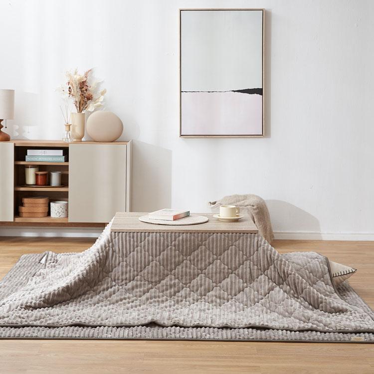 LOWYA こたつ 掛け布団 3点セット テーブル+掛け布団+ラグ コタツ 長方形 75×60 木目調 こたつテーブル センターテーブル ヒーター : LOWYA(ロウヤ)Yahoo ...