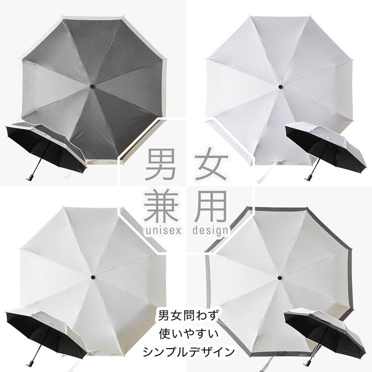 LOWYA 日傘 傘 UVカット 晴雨兼用 遮光 99.9%以上 1級遮光 折りたたみ ワンプッシュ 撥水 紫外線対策 ブラックコーティング 男女兼用 ユニセックス UPF50 ...