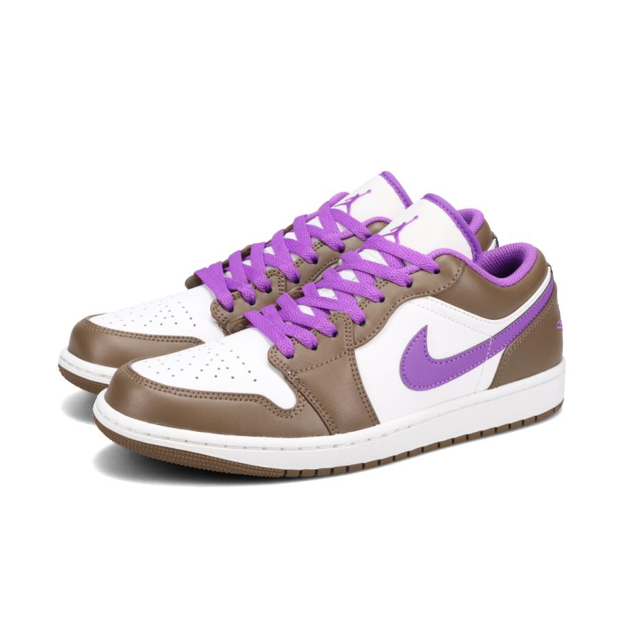 NIKE AIR JORDAN 1 LOW ナイキ エア ジョーダン ロー メンズ PALOMINO/WILD BERRY/WHITE ...
