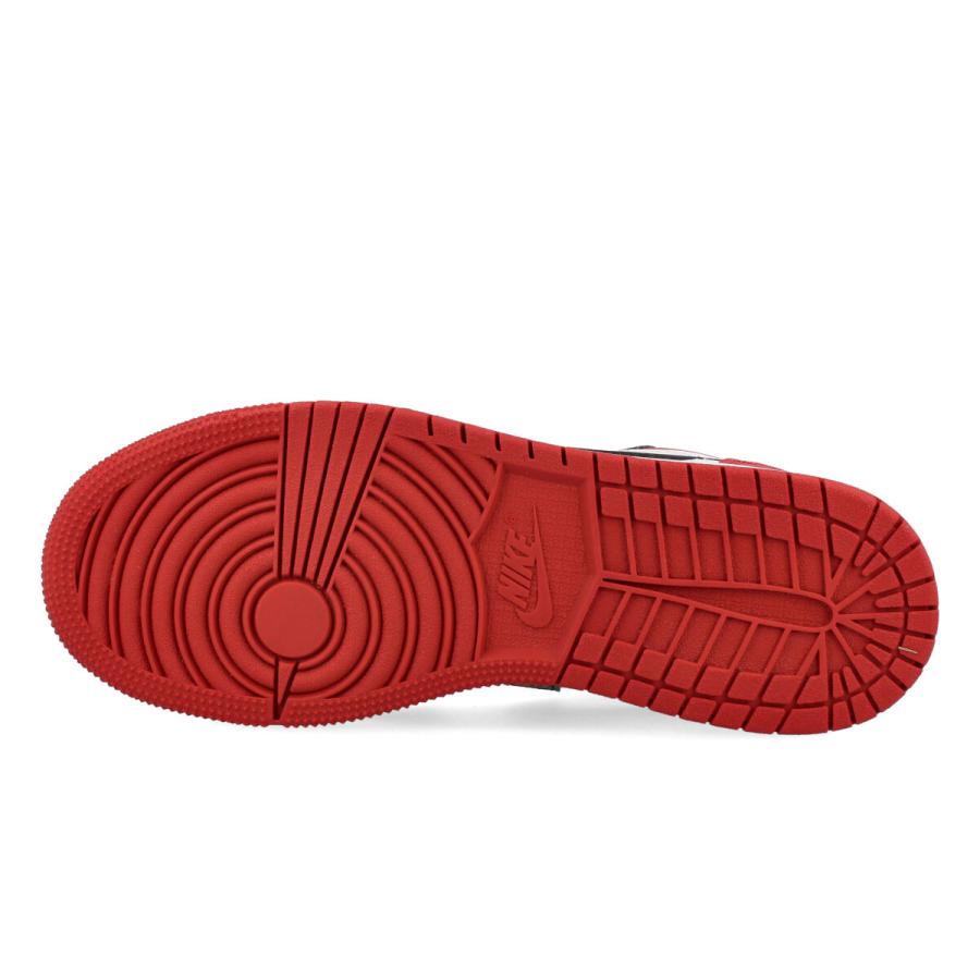 エア ジョーダン 1 NIKE AIR JORDAN LOW GS 【BRED TOE】 ナイキ ロー WHITE/BLACK ...