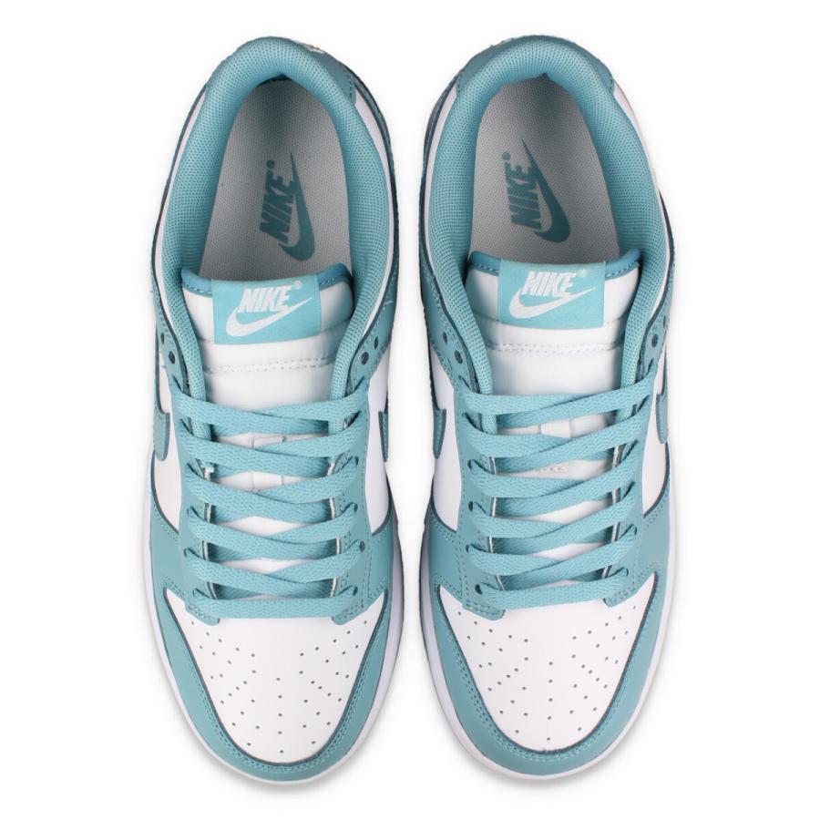 NIKE DUNK LOW RETRO ナイキ ダンク ロー レトロ メンズ WHITE/DENIM TURQUOISE ブルー DV0833 ...