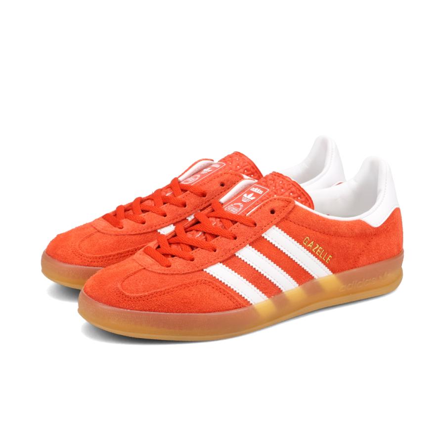 adidas Originals GAZELLE INDOOR アディダス ガゼル インドア ウィメンズ スエード BOLD ORANGE ...