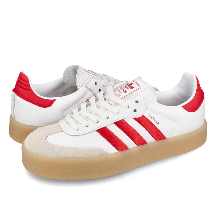 SAMBA adidas SAMBAE W アディダス サンバエ レディース FTWR WHITE/BETTER SCARLET/FTWR ...