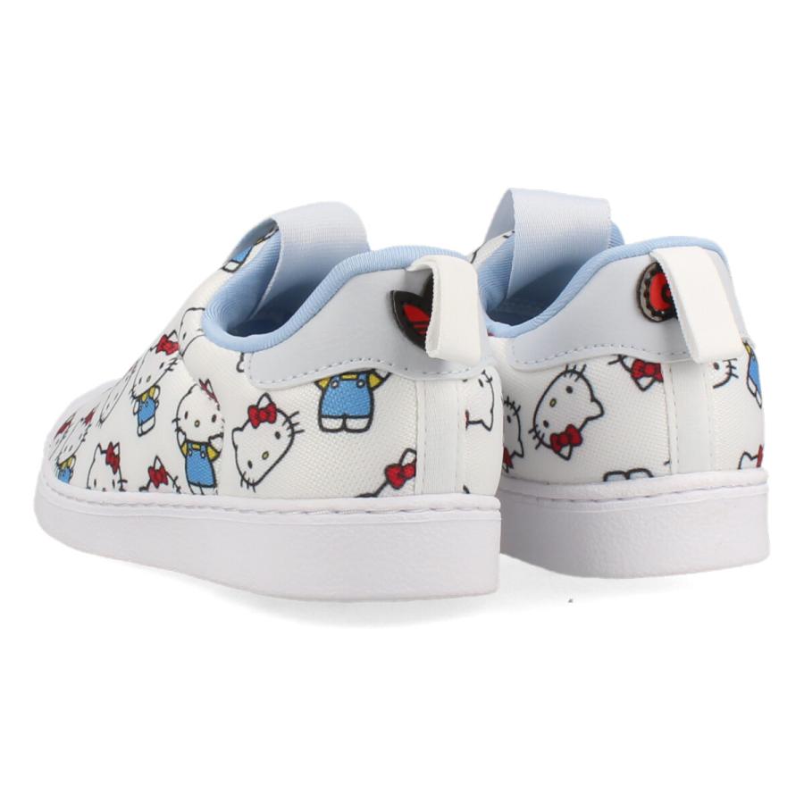 SST adidas 360 I アディダス ベビー 子ども FTWR WHITE/HALO BLUE/GLOW BLUE マルチカラー ...