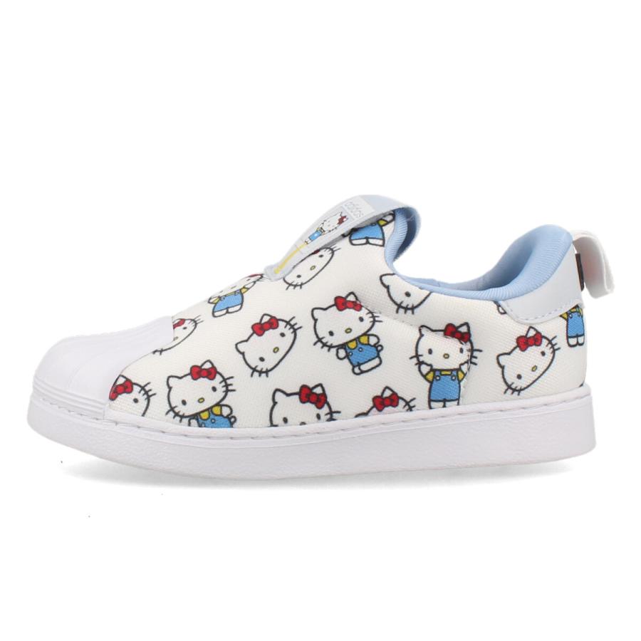 SST adidas 360 I アディダス ベビー 子ども FTWR WHITE/HALO BLUE/GLOW BLUE マルチカラー ...