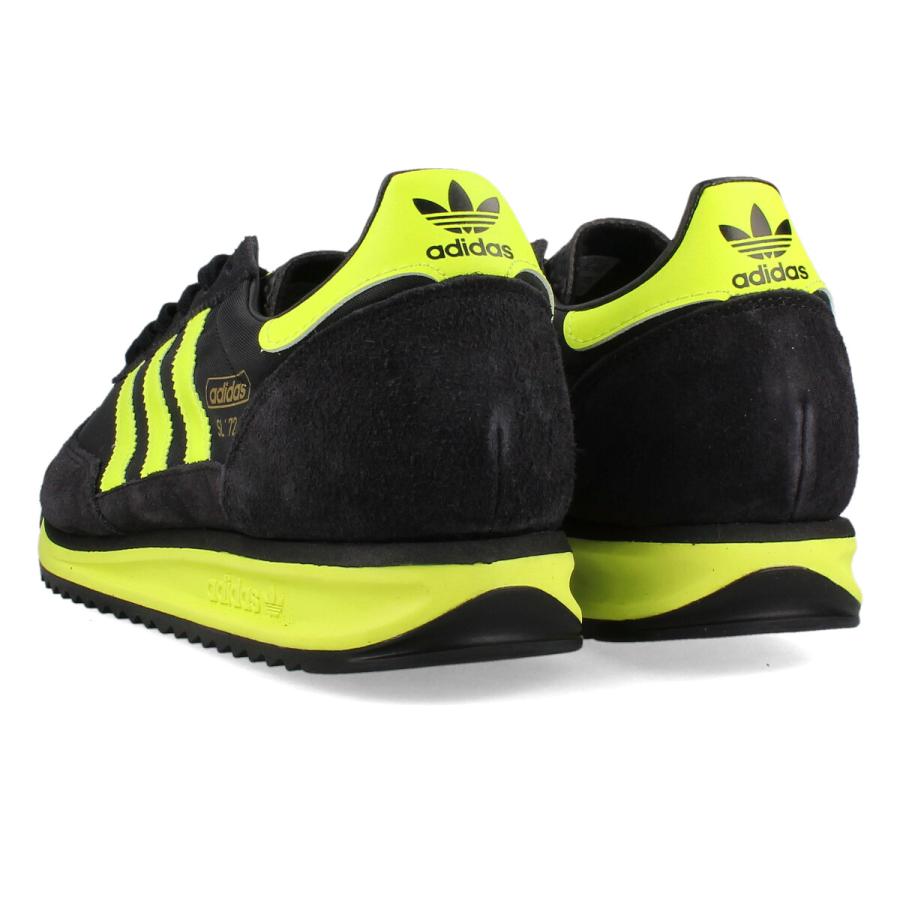 adidas Originals SL 72 RS アディダス メンズ レディース CORE BLACK/SOLAR YELLOW/GOLD ...