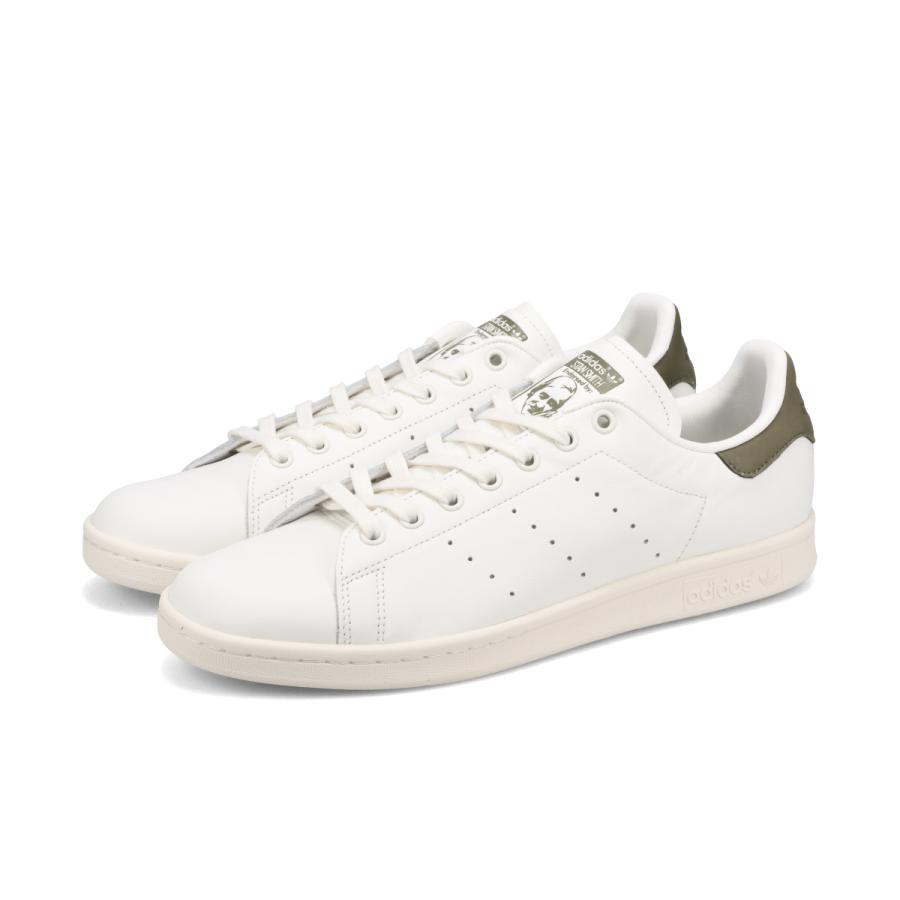 STAN SMITH adidas アディダス スタンスミス メンズ レディース CORE WHITE/CORE WHITE/OLIVE ...