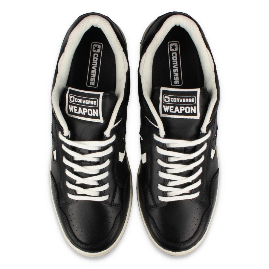 CONVERSE WEAPON OX コンバース ウエポン OX メンズ レディース BLACK ブラック 34201750 :34201750:LOWTEX - 通販 - Yahoo!ショッピング