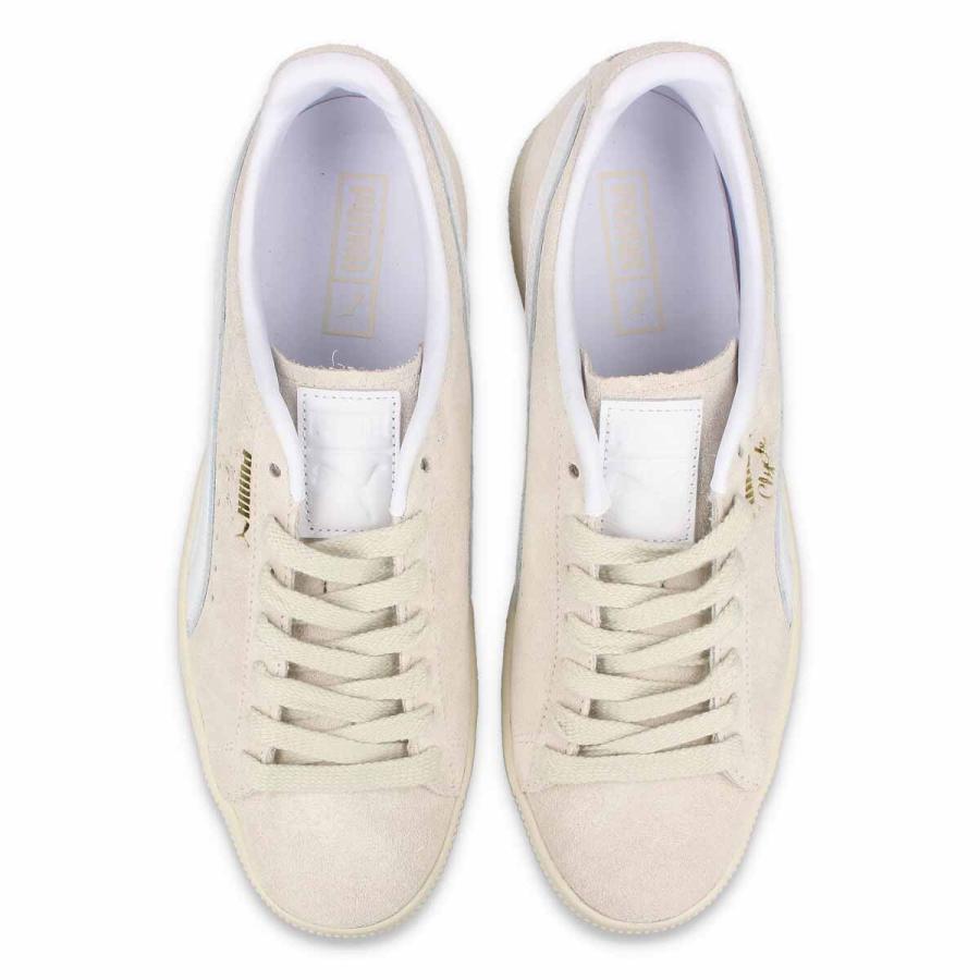 PUMA CLYDE PRM プーマ クライド メンズ FROSTED IVORY/PUMA WHITE ホワイト 391134-01 ...