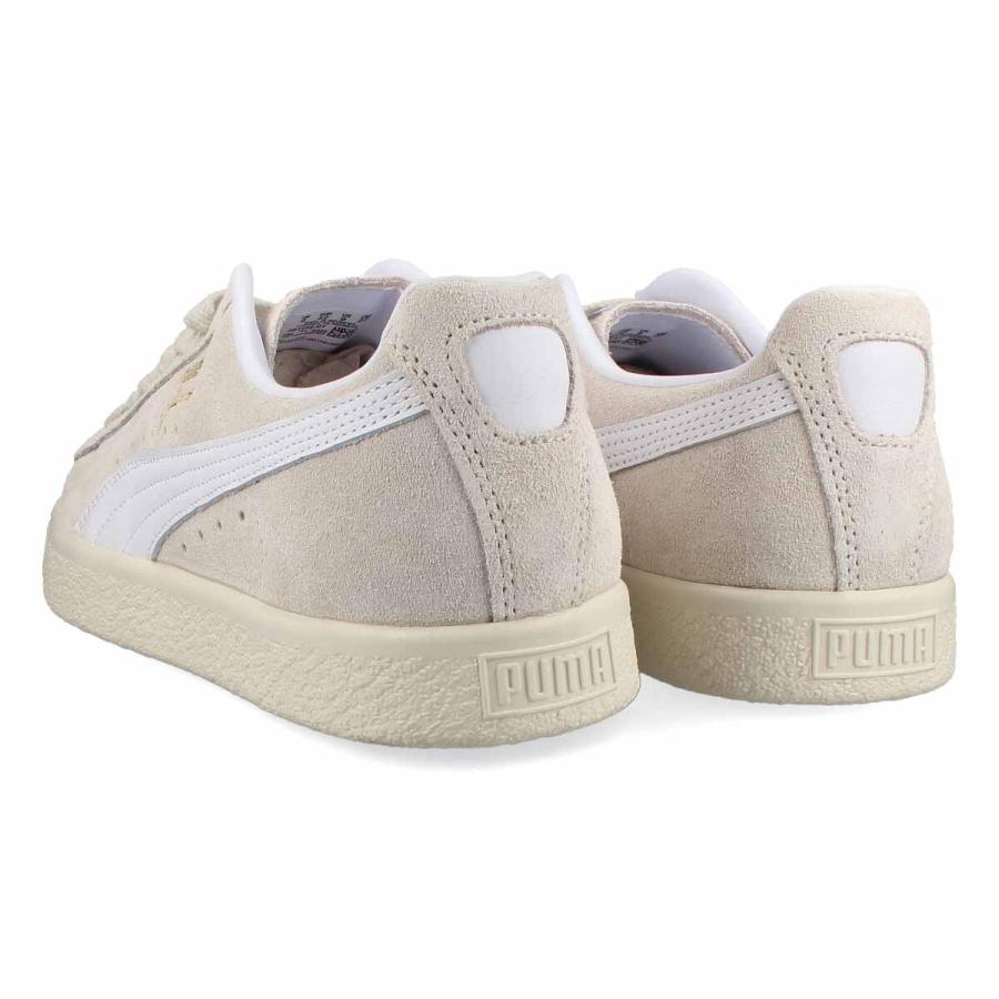 PUMA CLYDE PRM プーマ クライド メンズ FROSTED IVORY/PUMA WHITE ホワイト 391134-01 ...