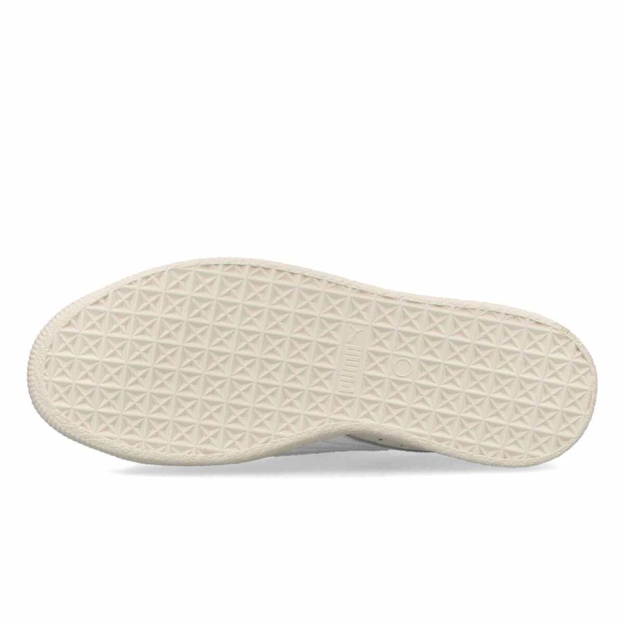 PUMA CLYDE PRM プーマ クライド メンズ FROSTED IVORY/PUMA WHITE ホワイト 391134-01 ...