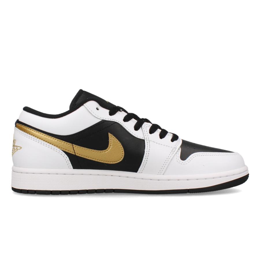エア ジョーダン 1 NIKE AIR JORDAN LOW ナイキ ロー メンズ WHITE/BLACK/METALLIC GOLD ...