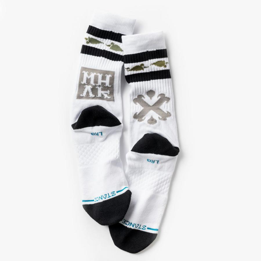 STANCE（スタンス） 【限定別注モデル】 STANCE SOCKS X MHAK X KICKS LAB. KL MHAK X マーク X ...
