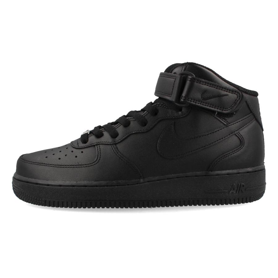 NIKE（ナイキ） NIKE AIR FORCE 1 MID '07 エア フォース 1 ミッド '07 BLACK/BLACK CW2289 ...