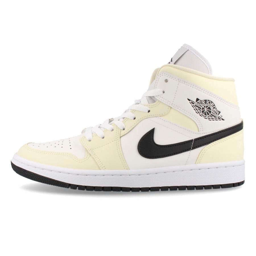 エア ジョーダン 1 NIKE WMNS AIR JORDAN MID ナイキ ウィメンズ ミッド COCONUT MILK/BLACK ...