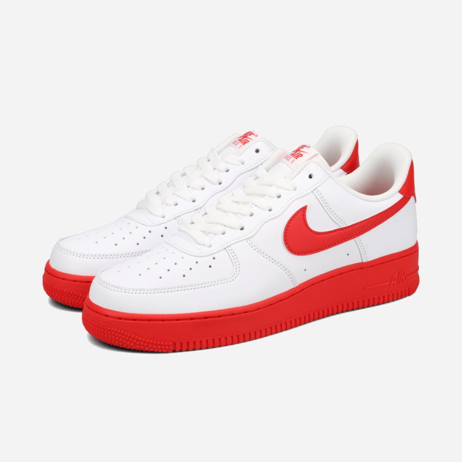NIKE AIR FORCE 1 '07 ナイキ エア フォース 1 '07 海外限定 日本未発売モデル メンズ WHITE/UNIVERSITY RED/WHITE ホワイト CK7663-102 エア フォース 1 NIKE AIR FORCE '07 ナイキ 海外限定 日本未発売