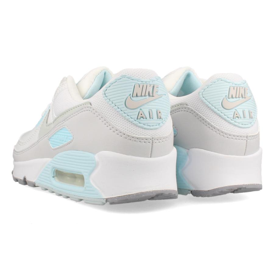 エア マックス 90 NIKE WMNS AIR MAX ナイキ ウィメンンズ レディース WHITE/GLACIER BLUE/WOLF ...