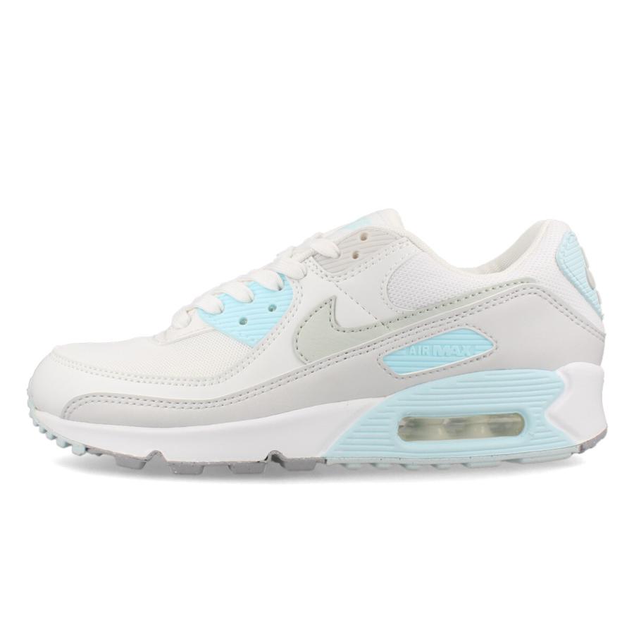 エア マックス 90 NIKE WMNS AIR MAX ナイキ ウィメンンズ レディース WHITE/GLACIER BLUE/WOLF ...