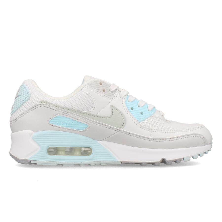 エア マックス 90 NIKE WMNS AIR MAX ナイキ ウィメンンズ レディース WHITE/GLACIER BLUE/WOLF ...