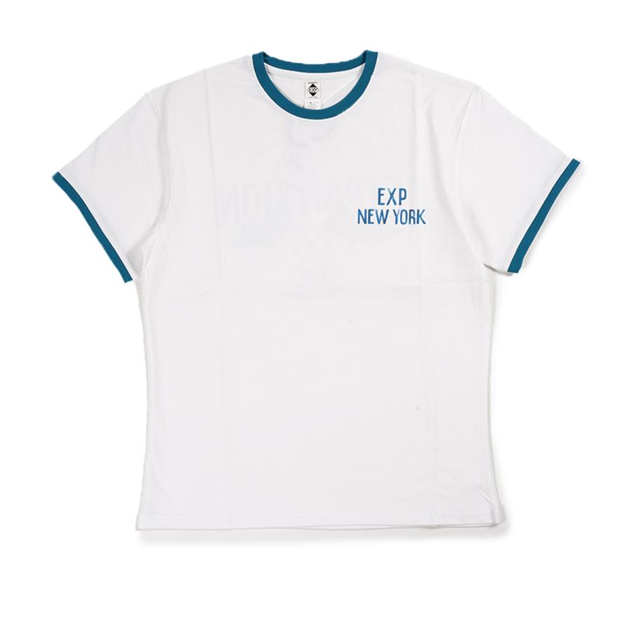 EXPANSION FLAG EXP T-SHIRTS エクスパンション Tシャツ メンズ レディース WHITE ホワイト exp-e06t ...