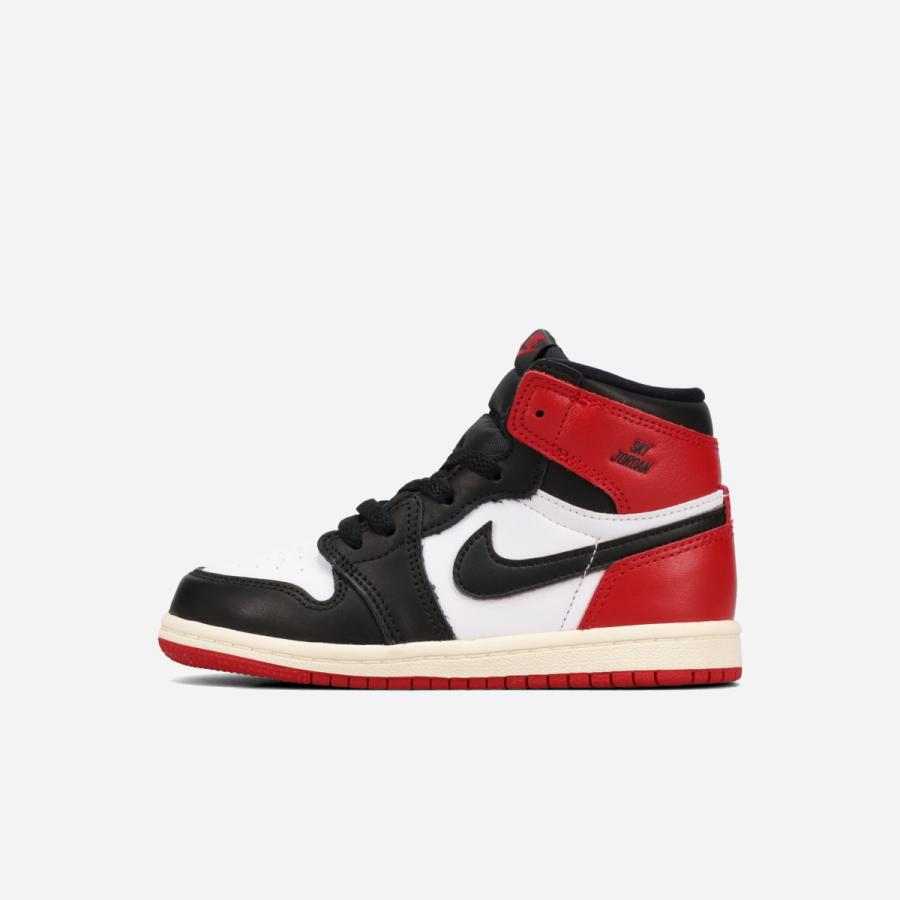 エア ジョーダン 1 NIKE AIR JORDAN HIGH OG TD ナイキ ハイ ベビー 子ども BLACK/BLACK ...