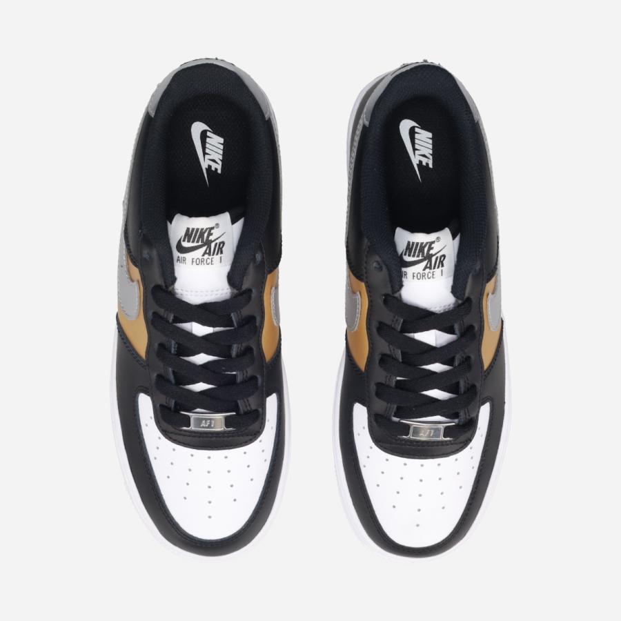 エア フォース 1 NIKE AIR FORCE BG ナイキ 海外限定 日本未発売モデル レディース BLACK/METALLIC ...